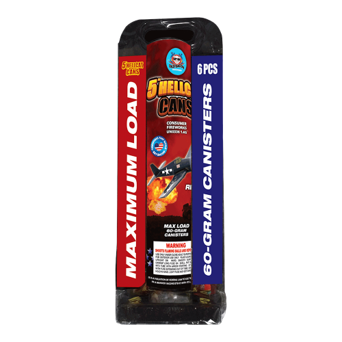 Hellcat canister kit 5in 1686 5lb | S&J Fireworks