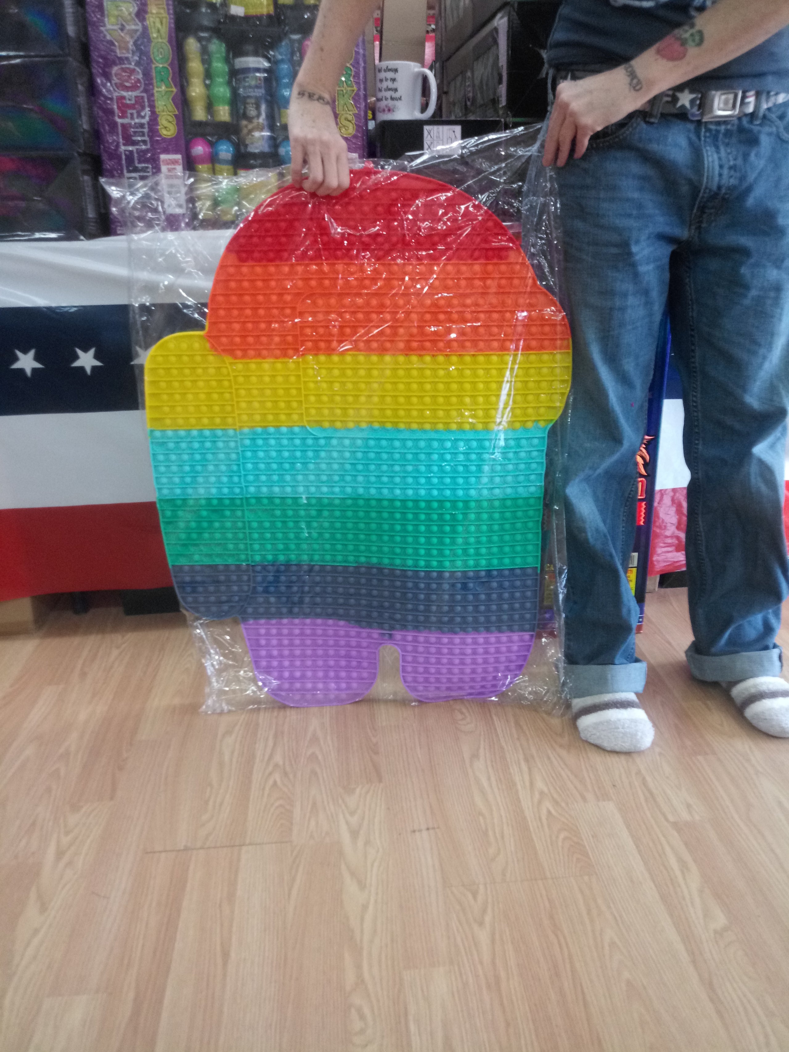 Giant Super size among us POP IT | S&J Fireworks