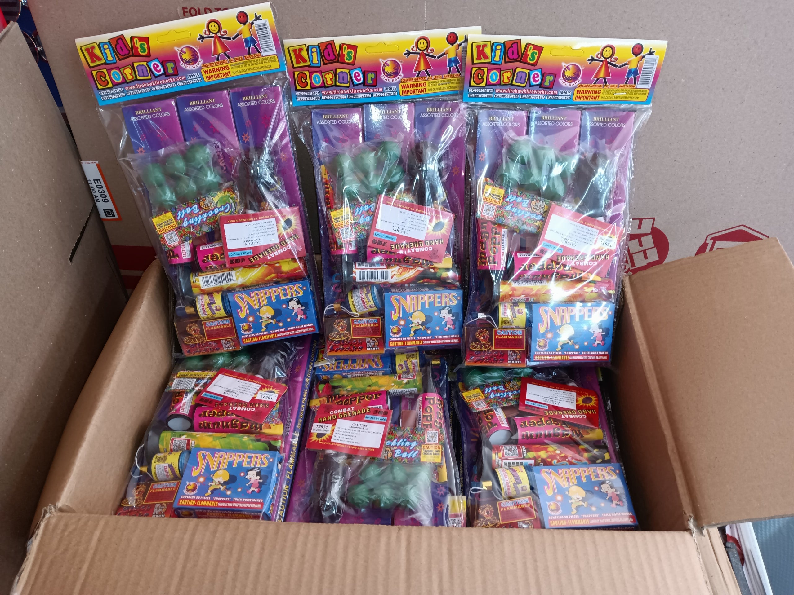 Kids Corner Assortment case 24pks | S&J Fireworks