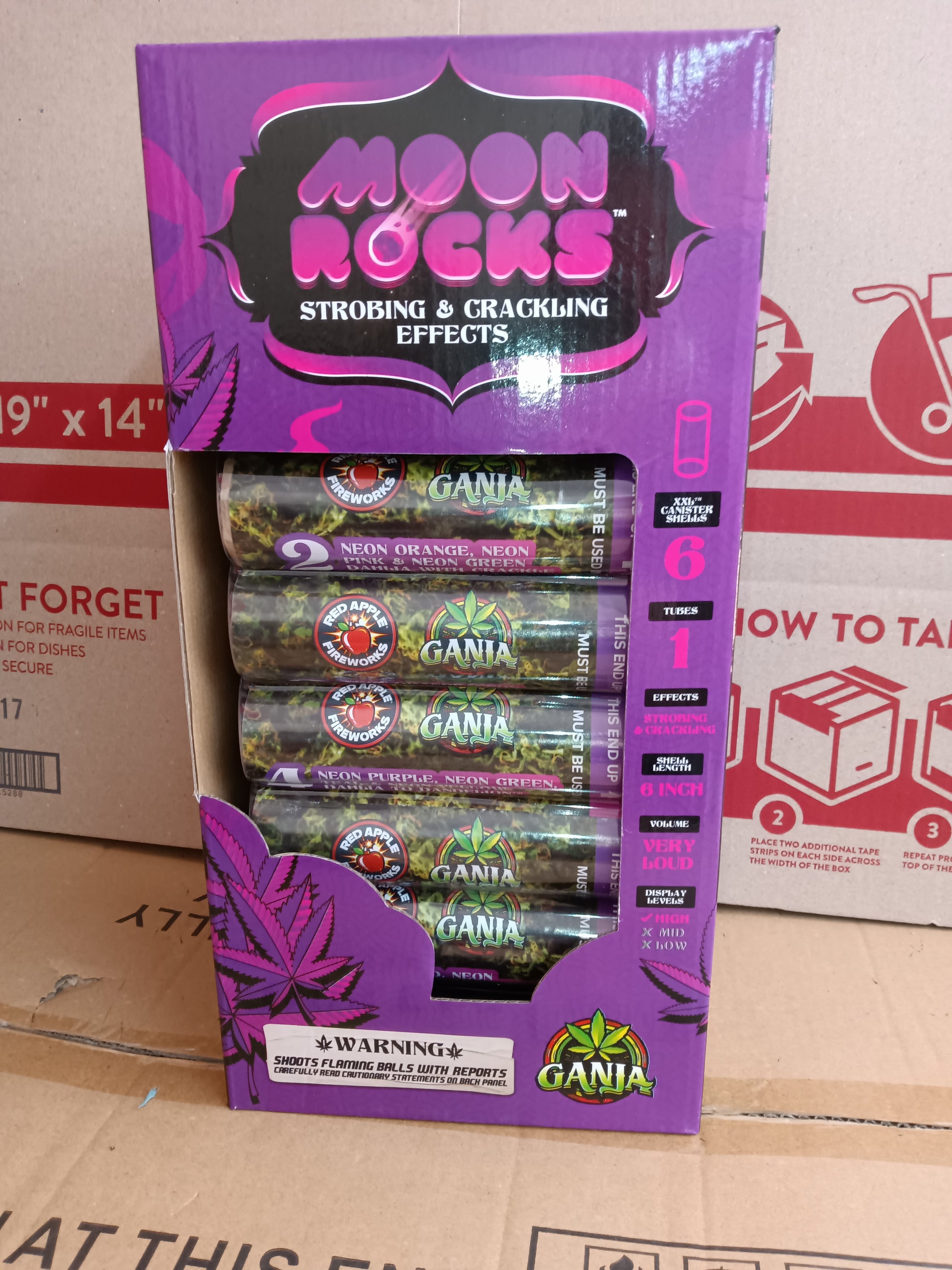 Moon Rocks Strobing canister kit | S&J Fireworks