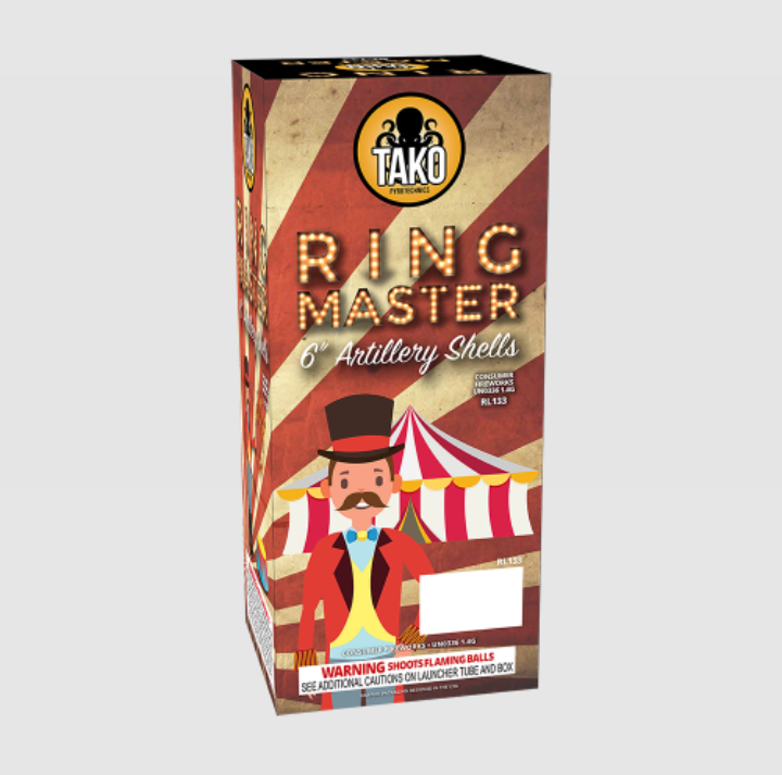 Ring Master Canister shells | S&J Fireworks