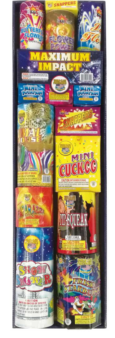 Maximum Impact S&S Assortment | S&J Fireworks